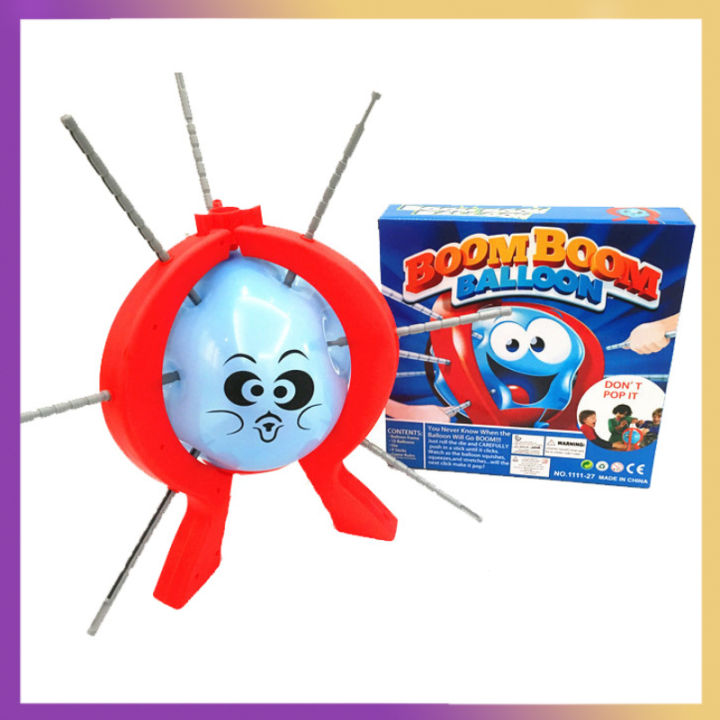 Boom Boom Balloon Game,Spin Master Games, Funny Party Game for Kids and ...