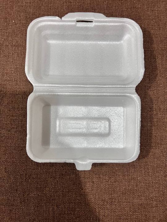 (100 pieces) spaghetti box food styro disposable tableware pack ...