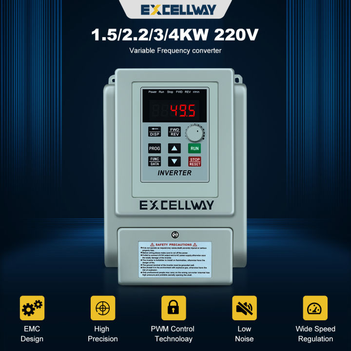 EXCELLENT AT1-2200X Frequency Inverter Converter AC Motor Drive Motor ...