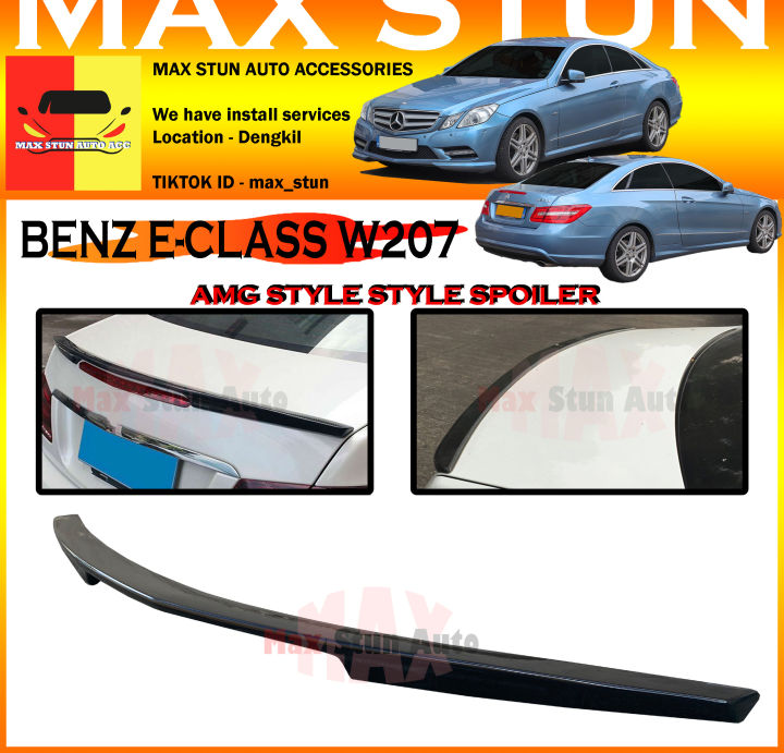 MERCEDES BENZ E-CLASS W207 COUPE AMG SPOILER DUCKTAIL BZ E CLASS E ...