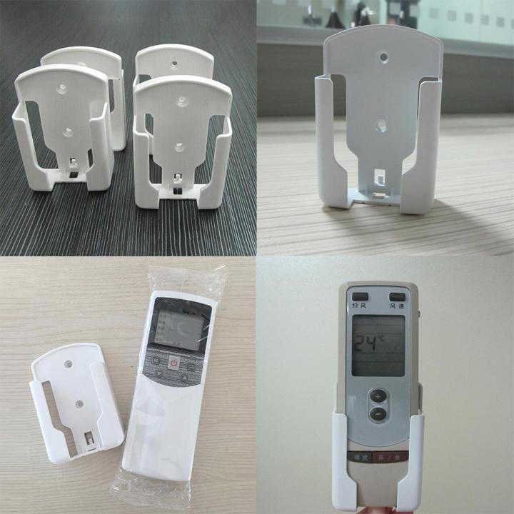 White Air Conditioner Remote Control Holder Case Wall Box Mount Storage ...