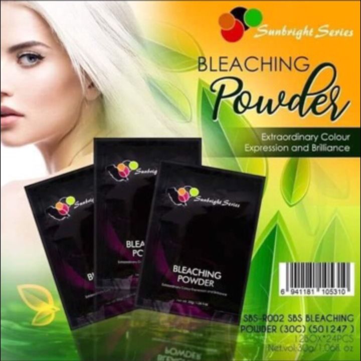 Sunbright bleaching powder 30g | Lazada PH
