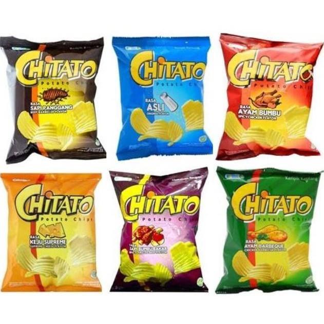 CHITATO POTATO CHIPS CHICKEN/BEEF BBQ68g INDONESIA FAVORITE SNACKS ...