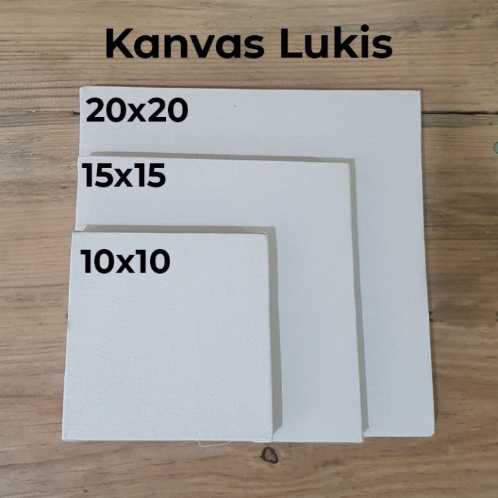 Kanvas Lukis Ukuran Kecil 10x10 / 15x15 / 20x20 | Lazada Indonesia