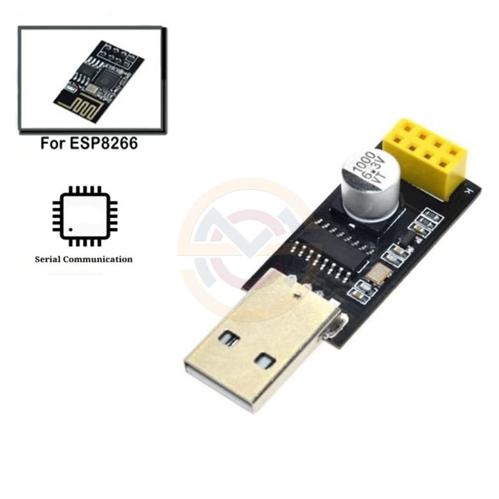 Usb To Esp8266 Esp 01 Serial Wifi Adapter Module Ch340 Esp 01