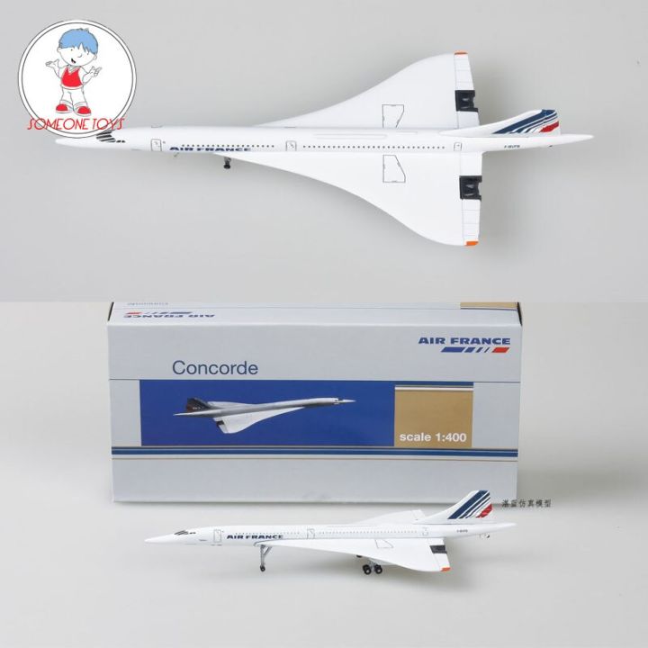 1/400 Concorde Air France Airplane Model 1976-2003 Airliner Alloy ...