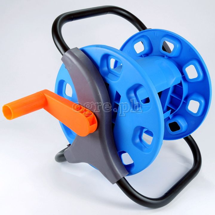 V-Run D0031 Portable Free Standing Garden Hose Reel (for 1/2” x 25m ...