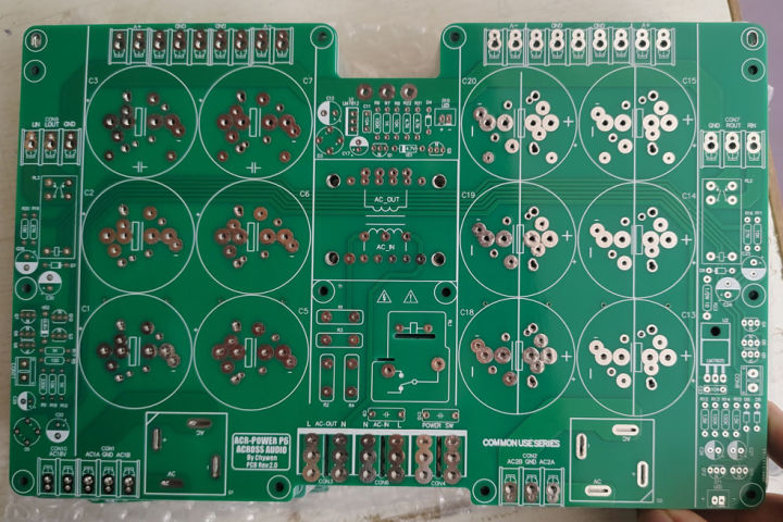 การป้องกันลำโพงสากลซอฟท์เริ่มต้น Rectifier กรองคณะกรรมการพลังงานซ้ายและ ...