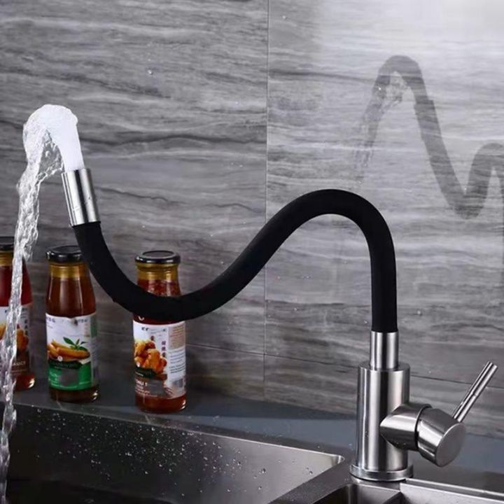Faucet Extension Extender Bathroom 360° Rotation Adjust Bending Faucet ...