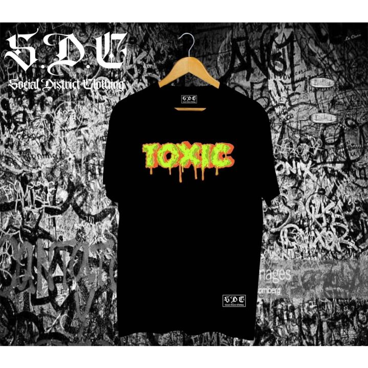 TREND T-SHIRT CLOTHING TOXIC TOXIC DESIGN | Lazada PH