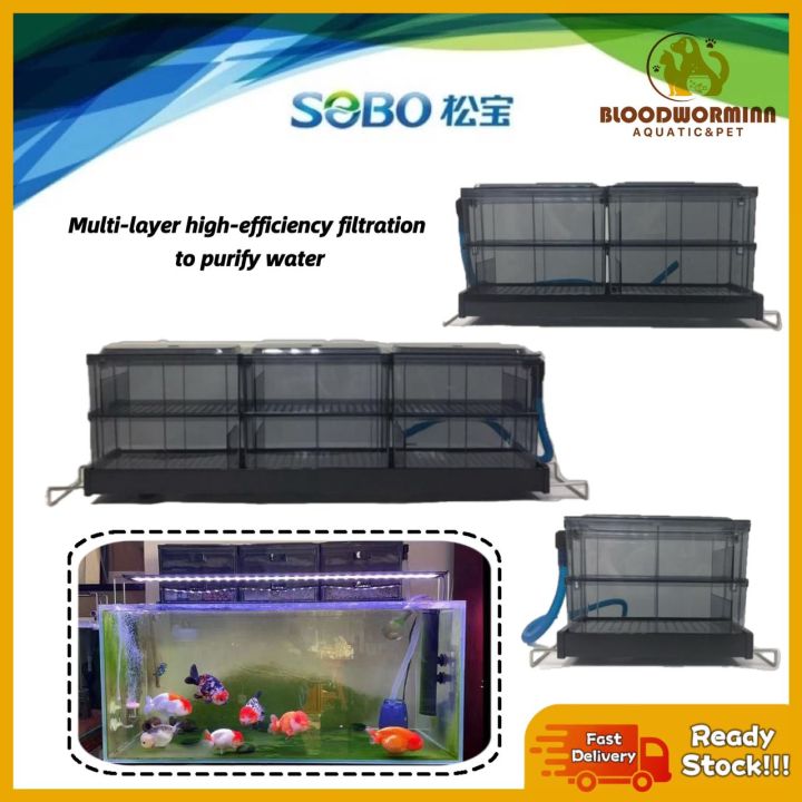🔥HOT🔥 Sobo Aquarium Top Filter Box Drip Box Trickle Box F60 F90 松宝滴流盒 ...