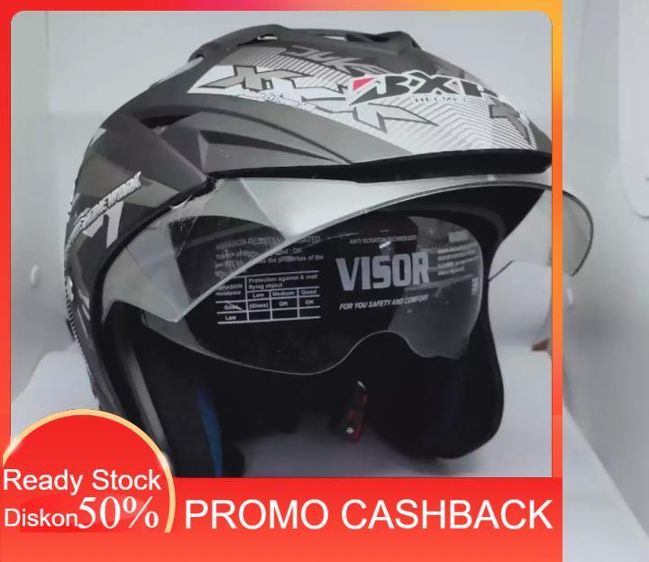 HELM MOTOR SNI -Helm BXP 2 kaca double visor KTM DUKE500 Helm -Helm ...
