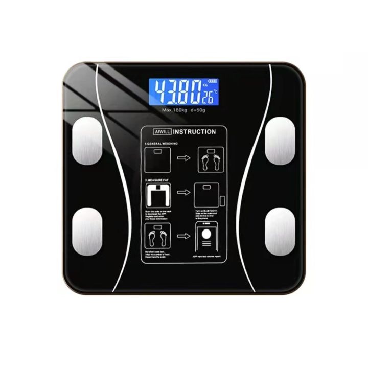"CANDID SHOP" Digital Human Weight Scales Floor ICD display Body Index ...