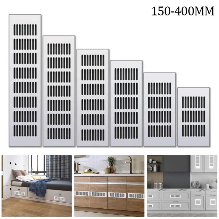 Ventilation Grille 150mm Aluminium Rectangular Cabinet Wardrobe Air ...