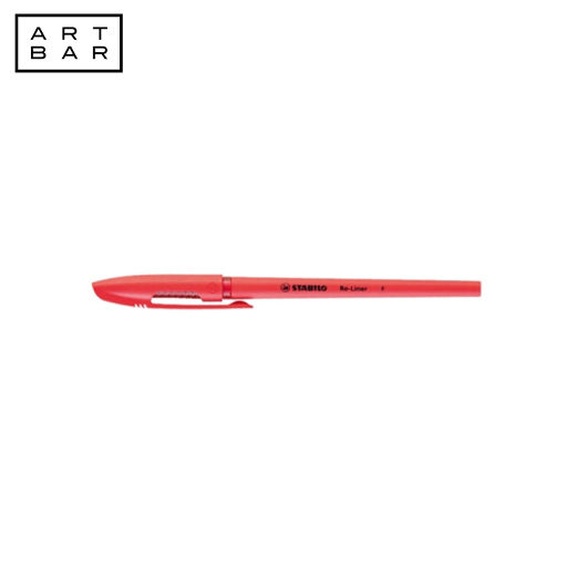 Stabilo Ballpoint Stick 868 140 Reliner Red Fine - Art Bar PH | Lazada PH