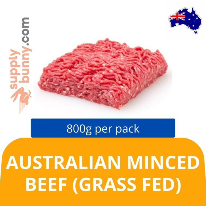 Australian Minced Beef (Grass Fed) 800g/pack (Sold per Pack) | Lazada
