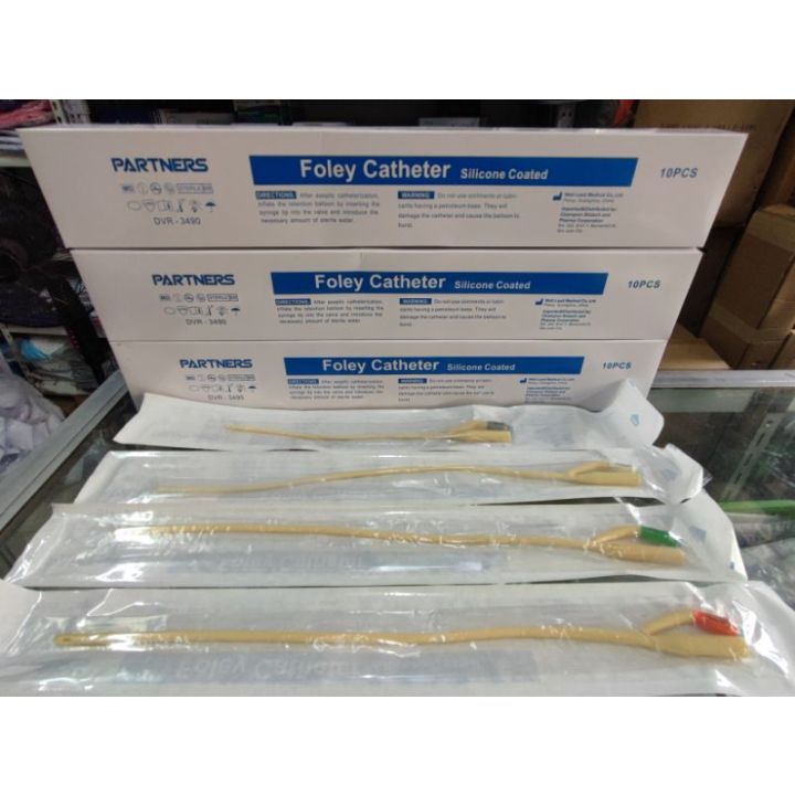 C Foley Catheter 2-Way FR10, FR12, FR14, FR16 & FR18 (Sold per piece) | Lazada PH