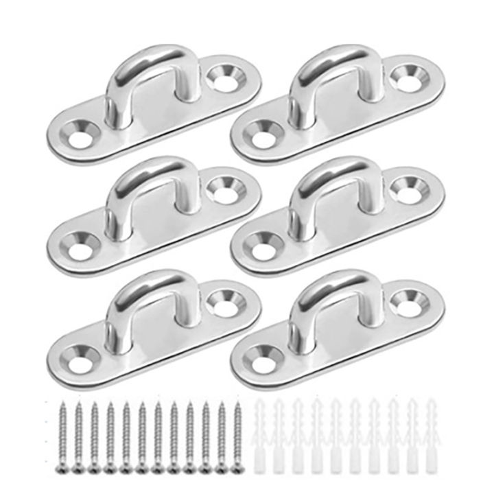 Oval Eye Guard U Shaped Hook Ceiling Wall Mounting Tie Down Rigging ...