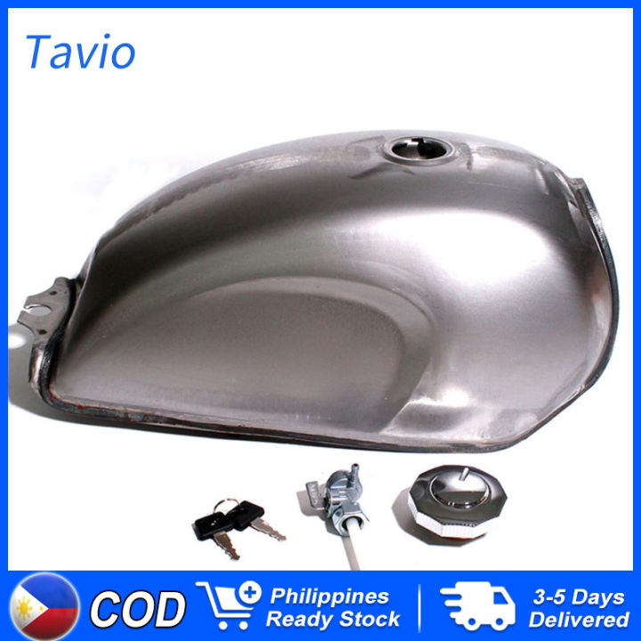 Ready Stock 9L Universal Motorcycle Gas Fuel Tank Oil Box Raw Bare ...