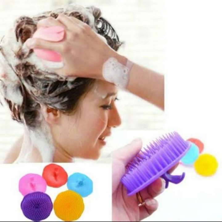 Hair Scalp Massager Brush Shower Scrubber for Dandruff Scalp | Lazada PH