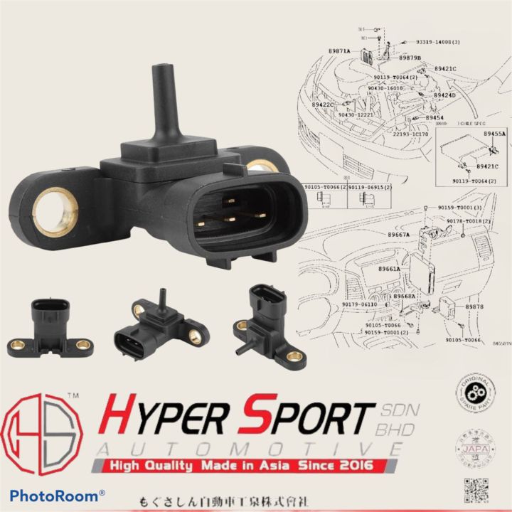 TOYOTA HILUX KUN25 HILUX GUN125 REVO MAP SENSOR (3PIN)（89421-71020 ...