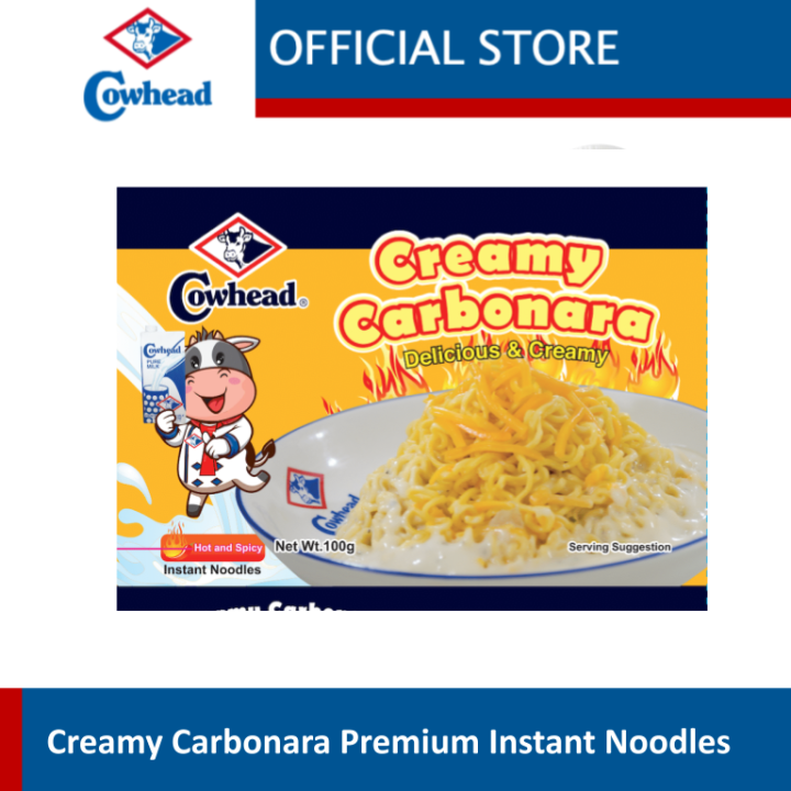 Cowhead Creamy Carbonara Premium Instant Noodles 100g | Lazada PH