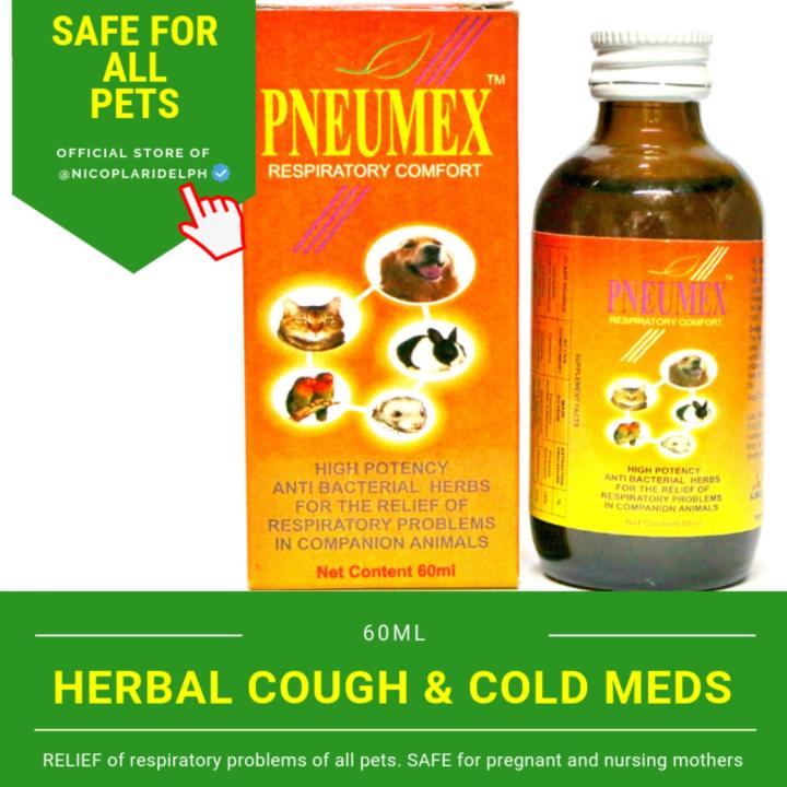 Pneumex Antibacterial for Cough and Cold Fast Relief on Dogs, Cats ...