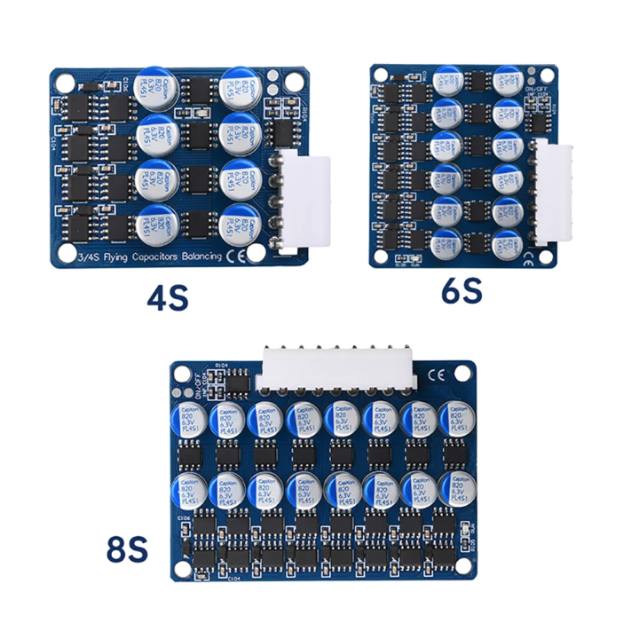 3A 4S 6S 8S เครื่องปรับสมดุลแบบแอคทีฟ Lifepo4บาลานเซอร์ /Lipo/lto ...