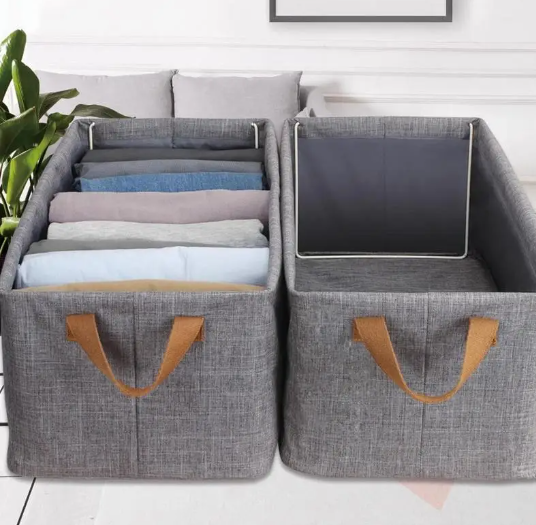 Drawer Type Wardrobe Clothes Organizer With Support Board Closet ...