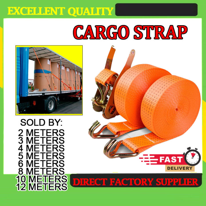 Heavy Duty Ratchet Cargo Strap Tie Down Straps TOP Quality polyester Truck Ratchet Cargo Lashing ...