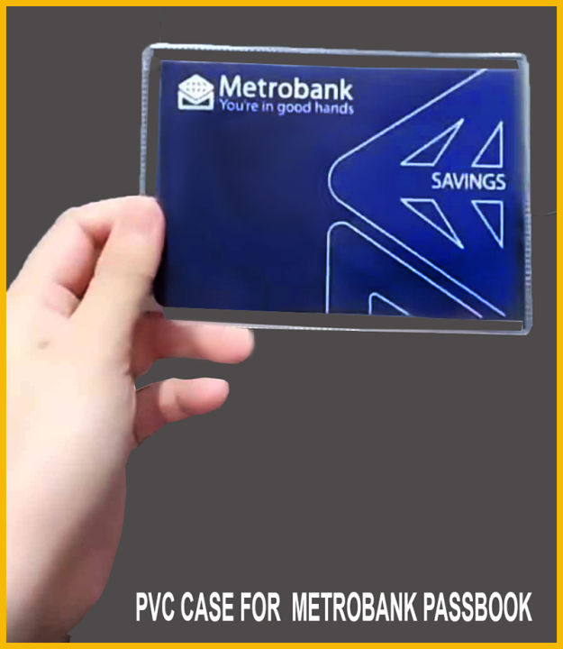 METROBANK PASSBOOK CASE - 10 cm x 14 cm - We Customize For You | Lazada PH