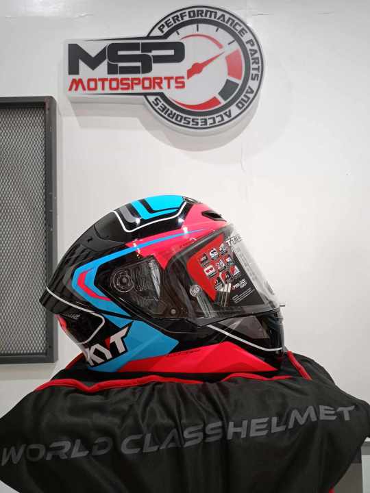 MSP MOTOSPORTS KYT TTC OVERTECH BLACK/PINK | Lazada PH