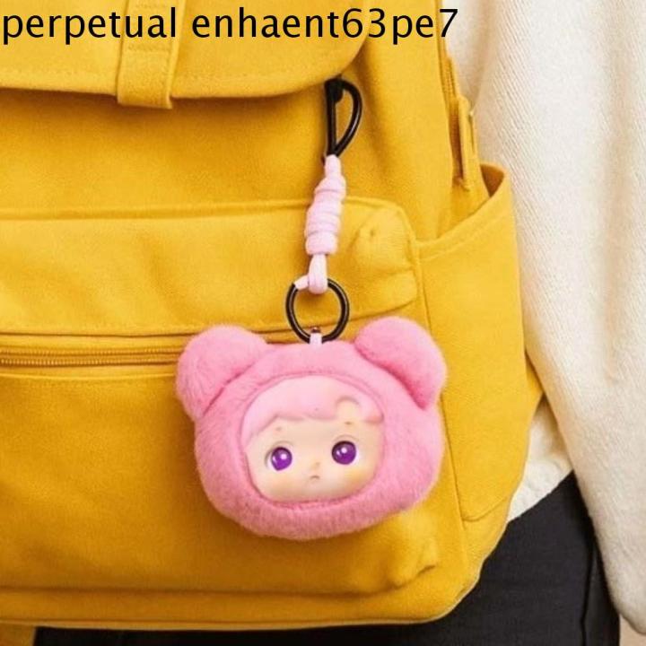 ETUALE ฟูฟ่อง จี้ตุ๊กตา HACIPUPU ป้องกันการสูญหาย น่ารัก ฟิกเกอร์ไวนิล ...
