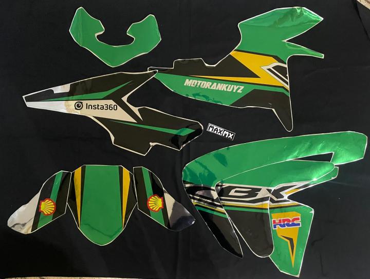 striping decal fullbody sticker cb 150 x variasi decal keren merah dan ...