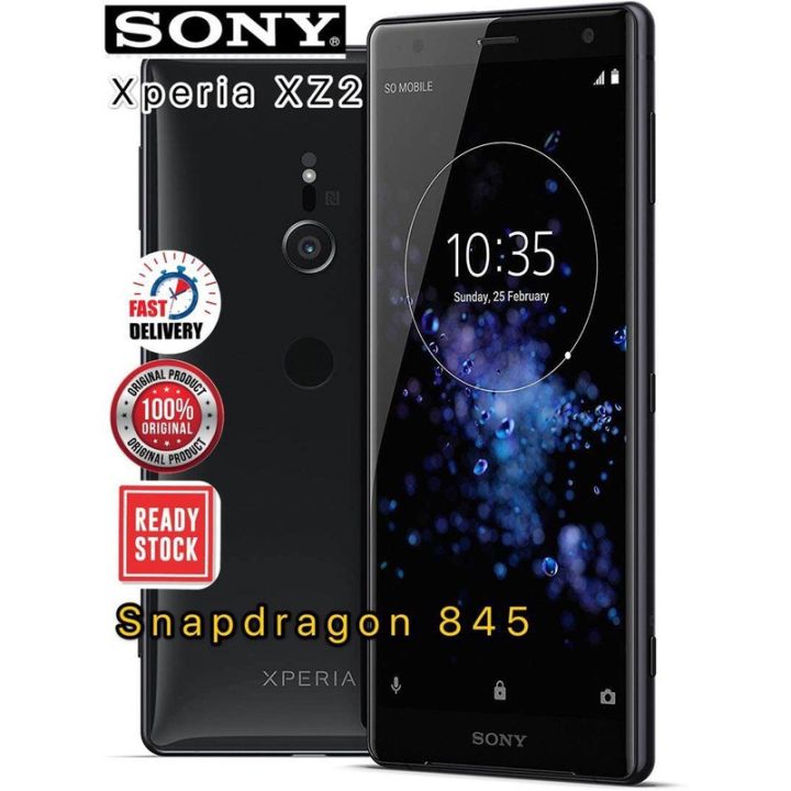 Sony Xperia XZ2 H8296 H8266 (Snapdragon 845) 64GB + 4GB/6GB RAM 5.7 inch Double Sim 4G LTE ...