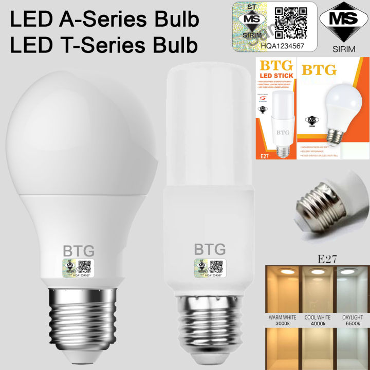 3H Lampu Mentol LED SMD Super Terang E27 10W/15W LED Stick Lamp Bulb ...