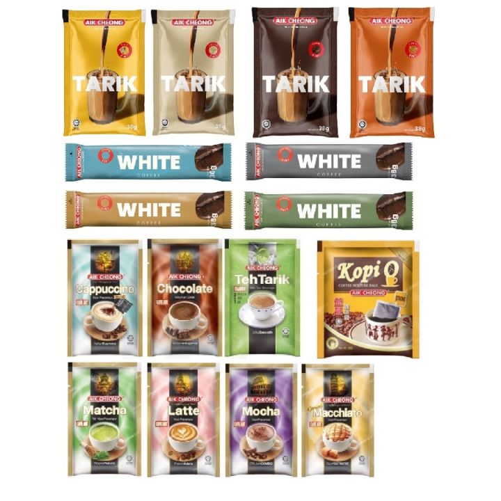Aik Cheong Coffee / Teh / Cafe Art 3in1 Frenche Roast (Assorted) Loose ...