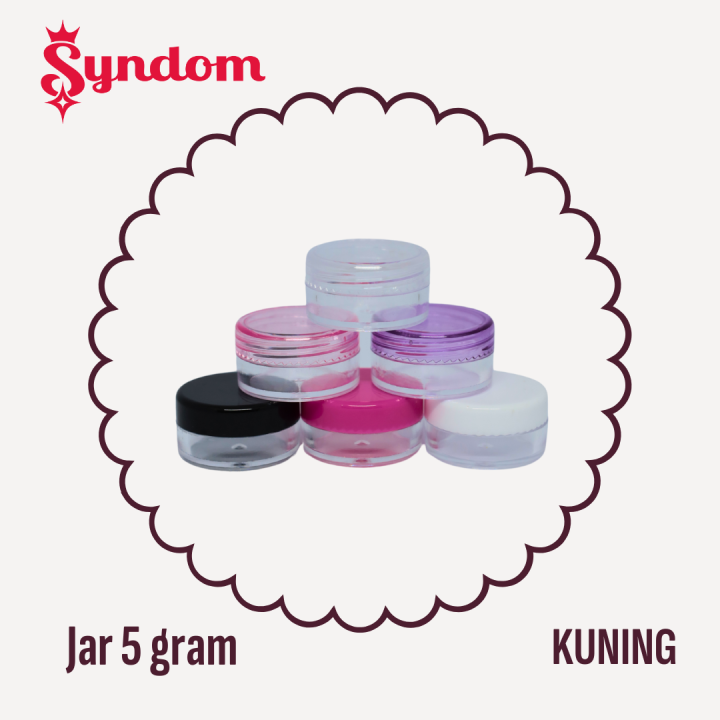 [10 pcs] Pot Cream 5 GR Pot Krim Kemasan Kosmetik / Pot Cream 5gr / Pot ...