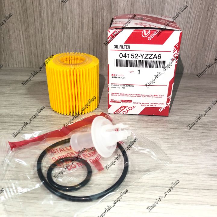 TOYOTA A6 OIL FILTER (04152-YZZA6) WISH, ALTIS, HARRIER, PRIUS | Lazada