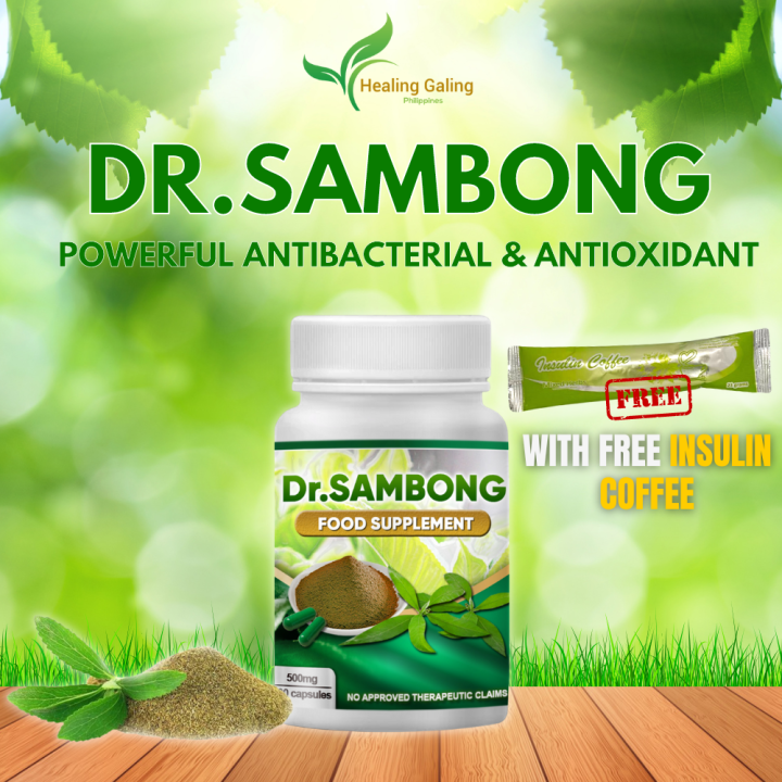 Healing Dr.Sambong capsules for UTI,Kidney and Liver health,Arthritis ...