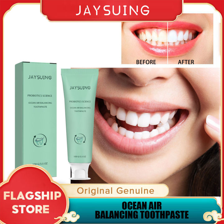 Jaysuing Probiotics Ocean Air Balancing Toothpaste Removal Tooth Stains ...