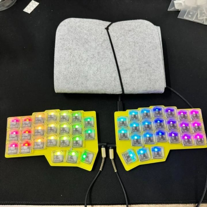 Corne V4.1 Low Axis Version Split Mechanical Keyboard Kit Custom Wired ...