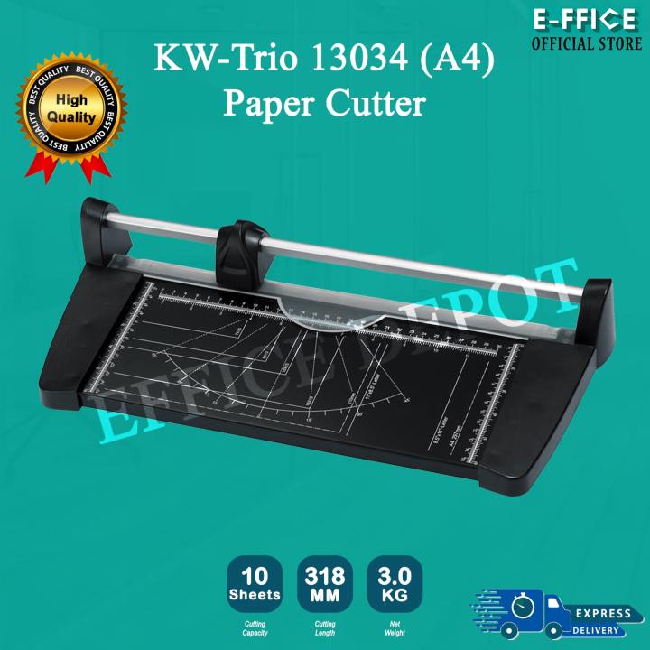 Effice Depot - KW-Trio 13034 ~A4~ Paper Cutter / Sheet Trimmer | Lazada