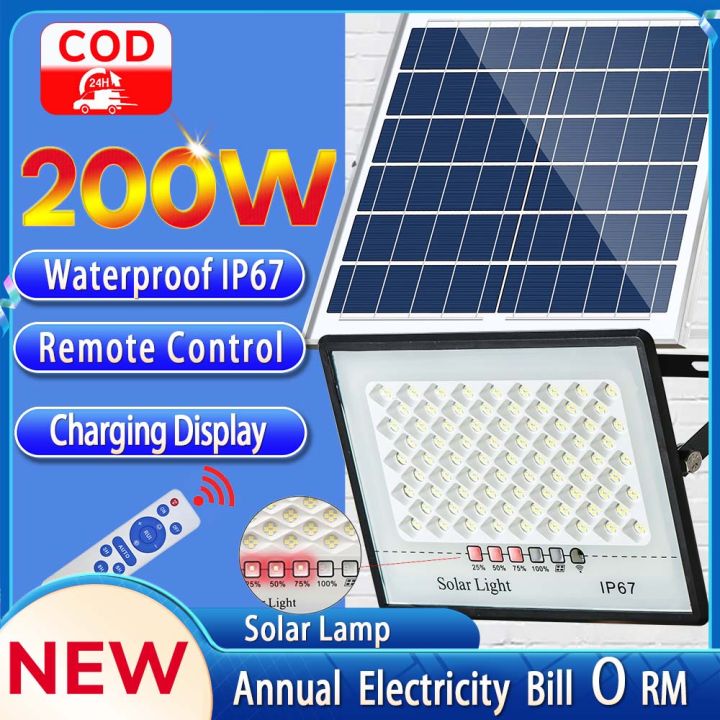 【Malaysia Spot】Outdoor Solar LED Light New Upgrade Lamp Beads Solar ...