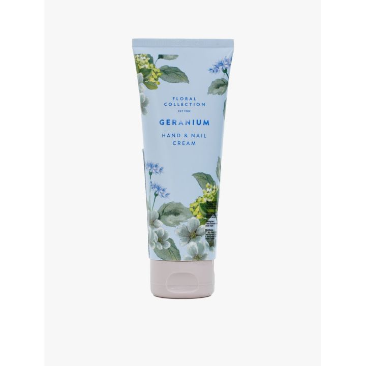 MARKS & SPENCER China Blue GERANIUM Moisturising Hand & Nail Cream 100ml x1 M&S Floral ...