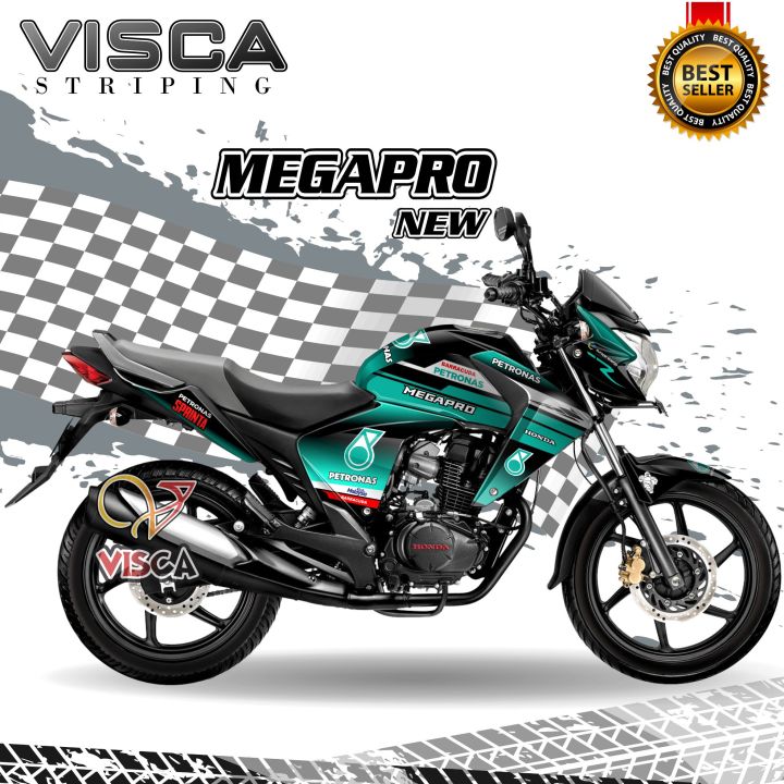 Stiker Striping MEGAPRO NEW Fullbody Variasi Petronas | Lazada Indonesia