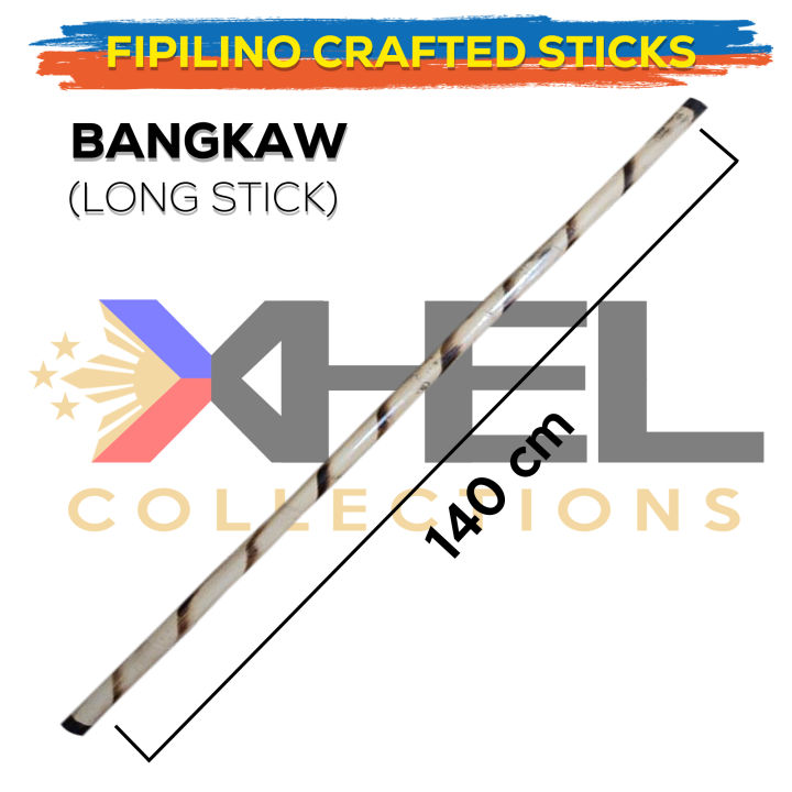 XHEL Bangkaw Long Stick - No Skin, 4 ft - Ideal for Training and PE ...