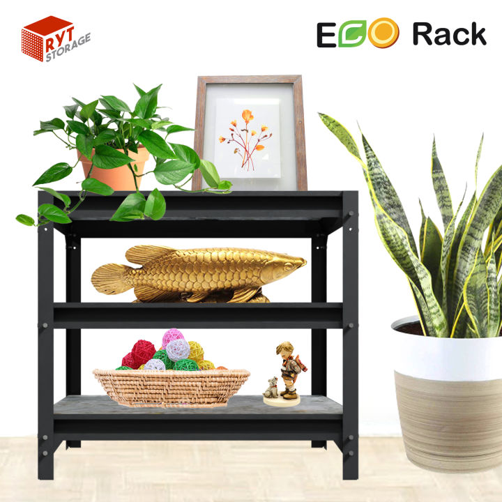 RYTStorage Eco-Rack 3-Layer Small Textured Powder Coated Metal with ECO ...