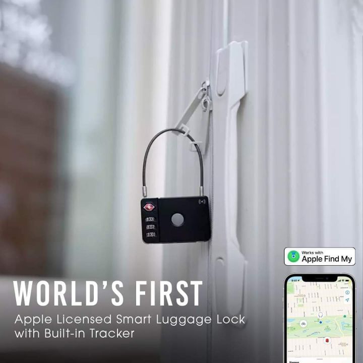 Built-in Tracker | Smart MiLock | Luggage Tag | World's Smart Luggage ...