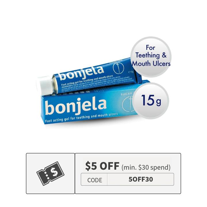 BONJELA Gel for Teething and Mouth Ulcers | Lazada Singapore